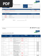 ITP & Checklist FOR Excavation & Backfilling and Compaction | PDF ...