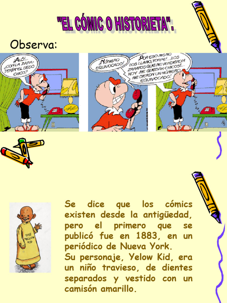 Lenguaje - Historieta o Comic | Descargar gratis PDF | Cómics | Caricaturas