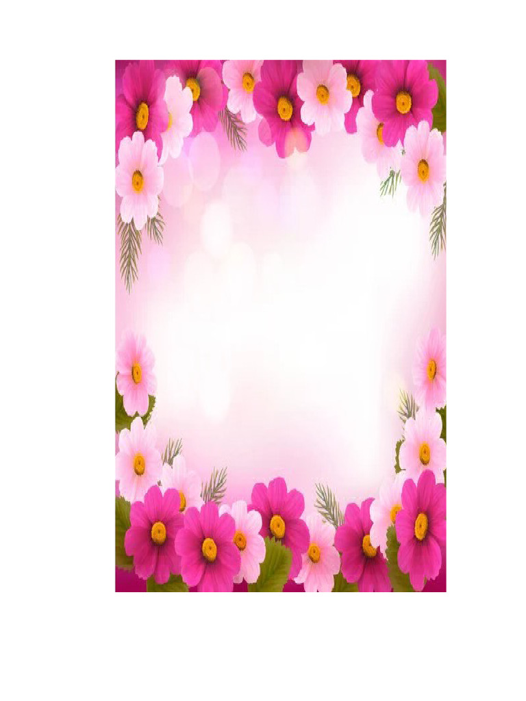 Word Frames Ready To Write On | PDF