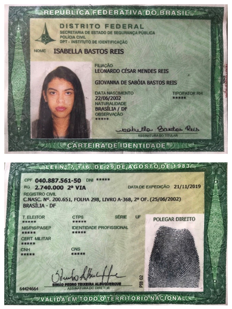 Carteira de Identidade | PDF