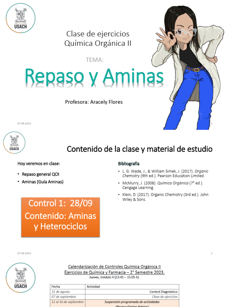 Clase 1 Repaso y Aminas | PDF | Materiales | Moléculas Clase 1 Repaso y Aminas | PDF | Materiales | Moléculas