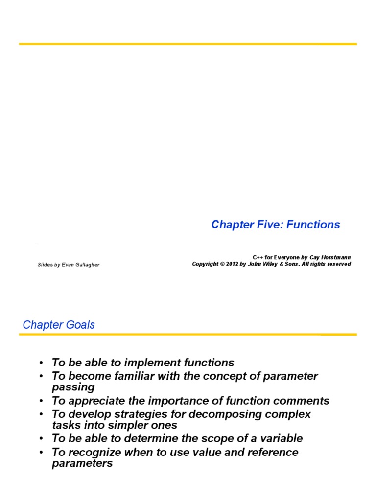 CFE2 Ch05 Final | PDF | Parameter (Computer Programming) | Subroutine