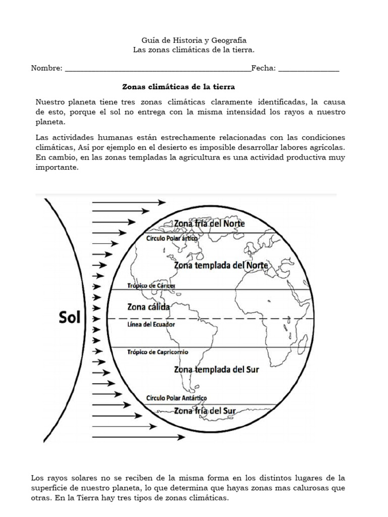 Guia Las Zonas Climaticas | PDF | Clima | Tierra