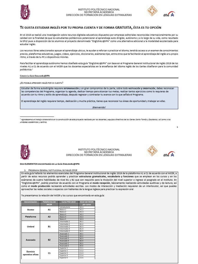 Guia Del Usuario E4U VF | PDF | Enseñando | Comunicación