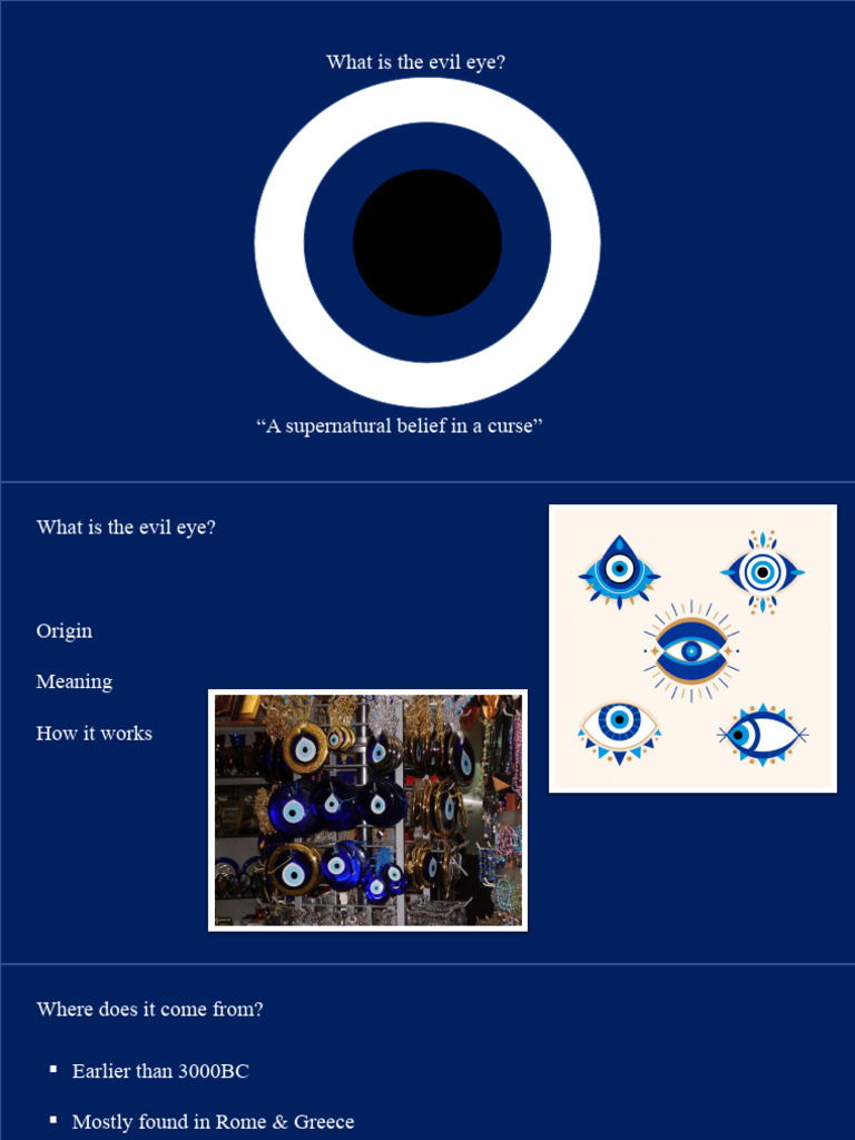 Understanding the Evil Eye Curse | PDF | Philosophy | Wellness