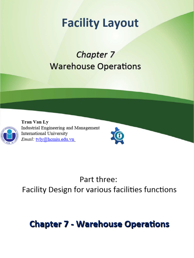 08W10Ch07_Facilities_Warehouse operations | PDF