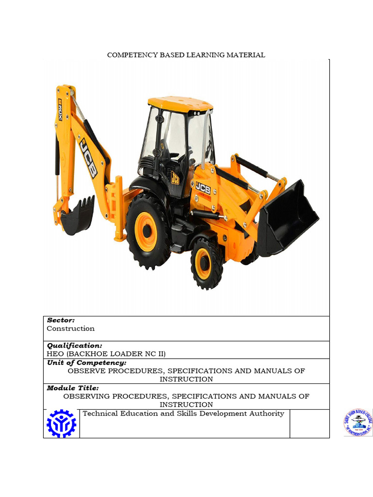 Observing Manuals in Construction Training | PDF