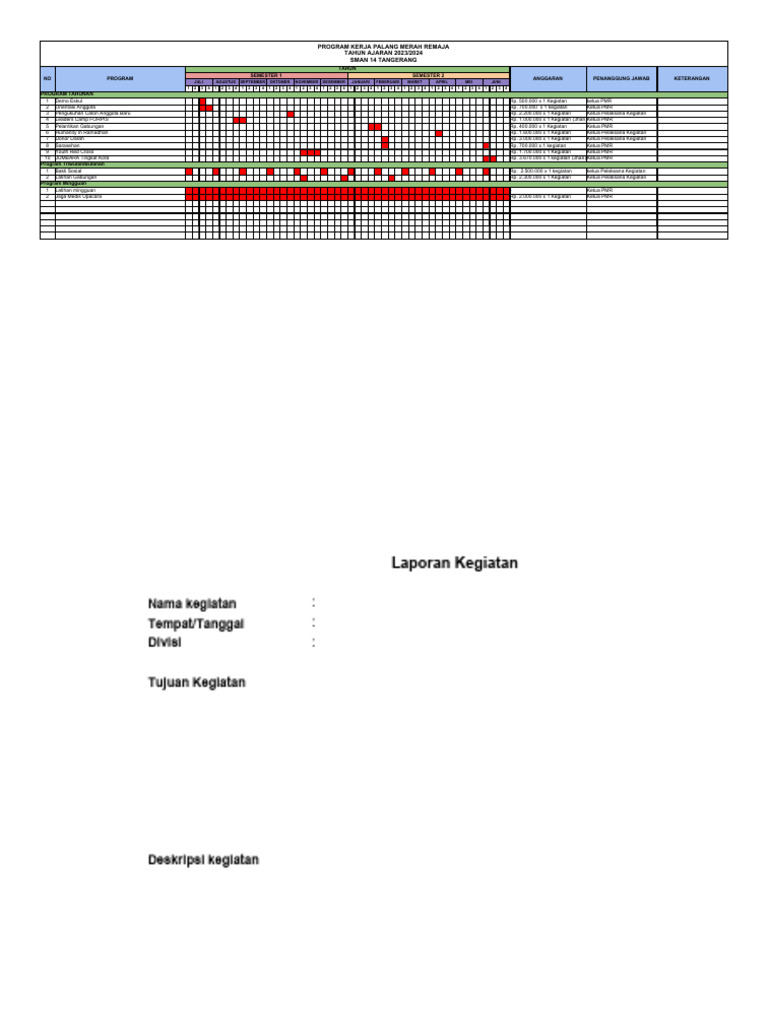 Rab Kegiatan Proker 14 | PDF