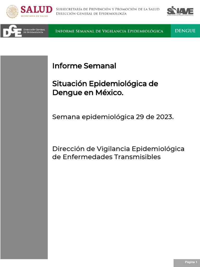 Dengue 29 2023 | PDF | Politica de salud | Ciencias de la Salud