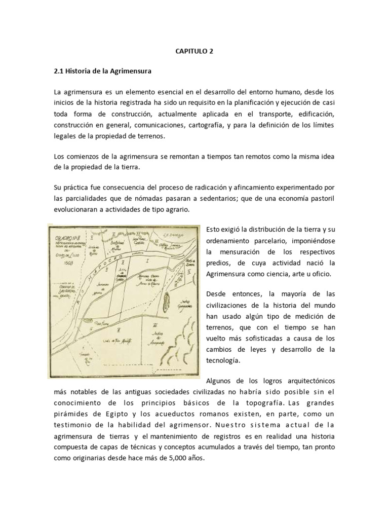 Evolucion de La Agrimensura | PDF | Agrimensura | Sistema de Posicionamiento Global