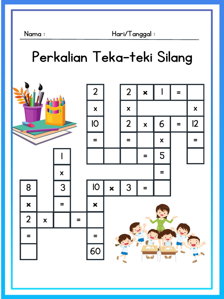 LKPD Perkalian Dan Pembagian | PDF