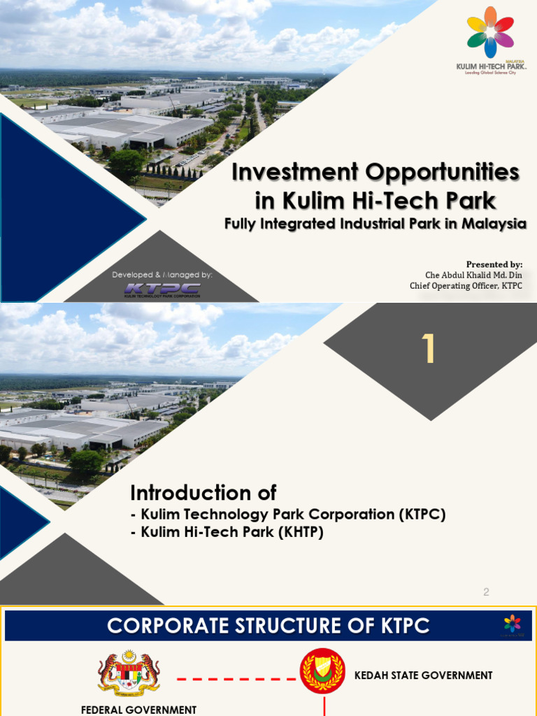 Kulim Hi-Tech Park by Kulim Technology Park Corporation SDN BHD | PDF ...