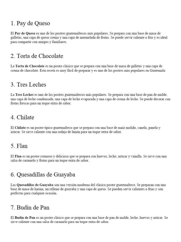 20 Postres y 20 Jugos Naturales | PDF | Postres | Cocinando