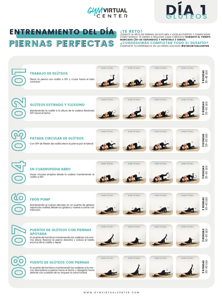 Mini Reto Dia 1 Julio Piernas | PDF | Anatomía humana | Anatomía del ...