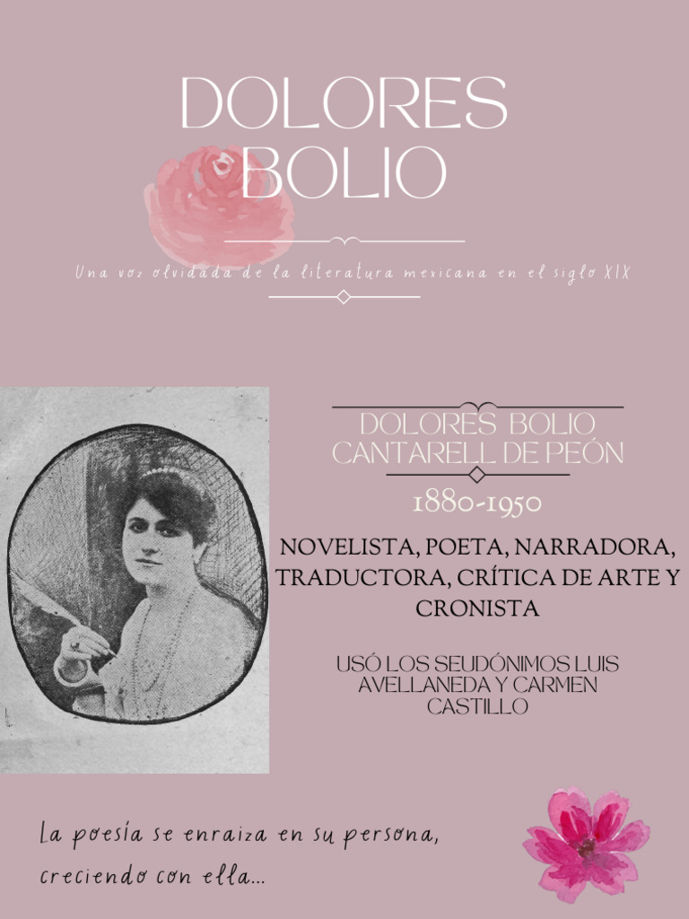 Dolores Bolio | PDF | Novela negra, policíaca y suspenso | Ficción general