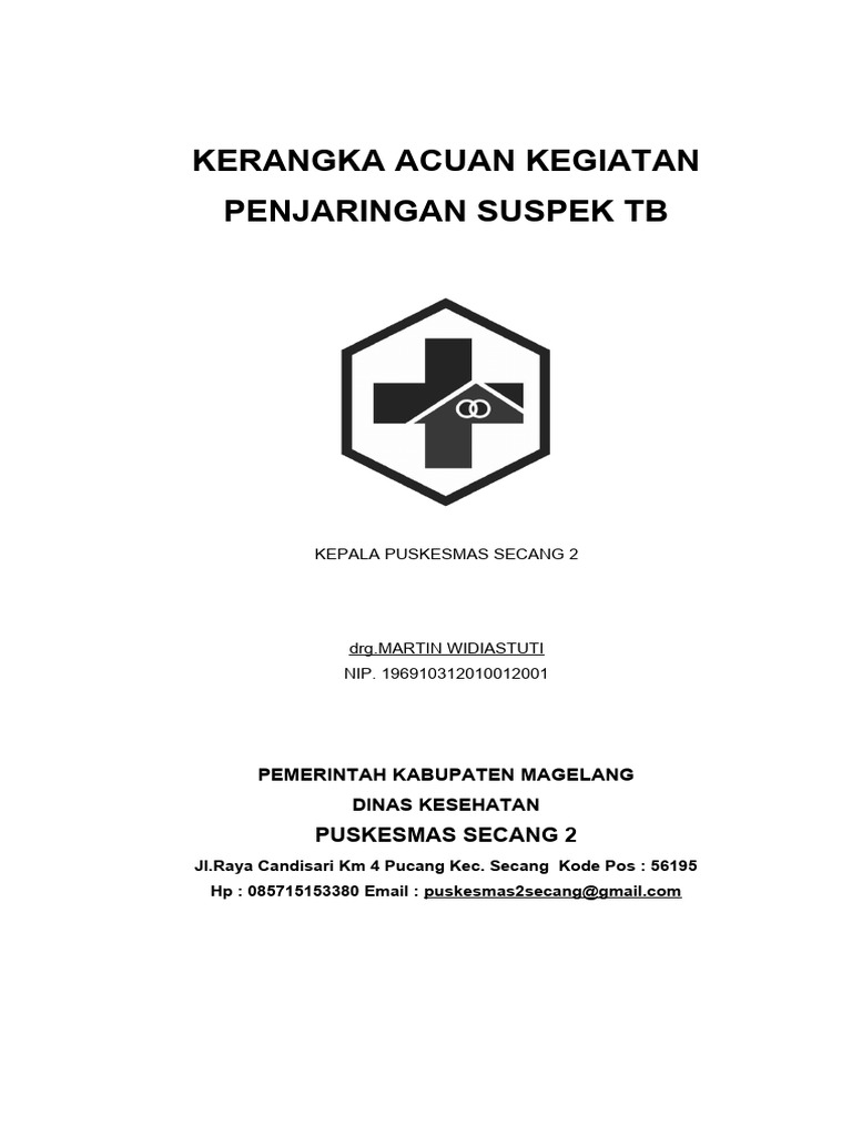 KAK Penjaringan Susp TB | PDF