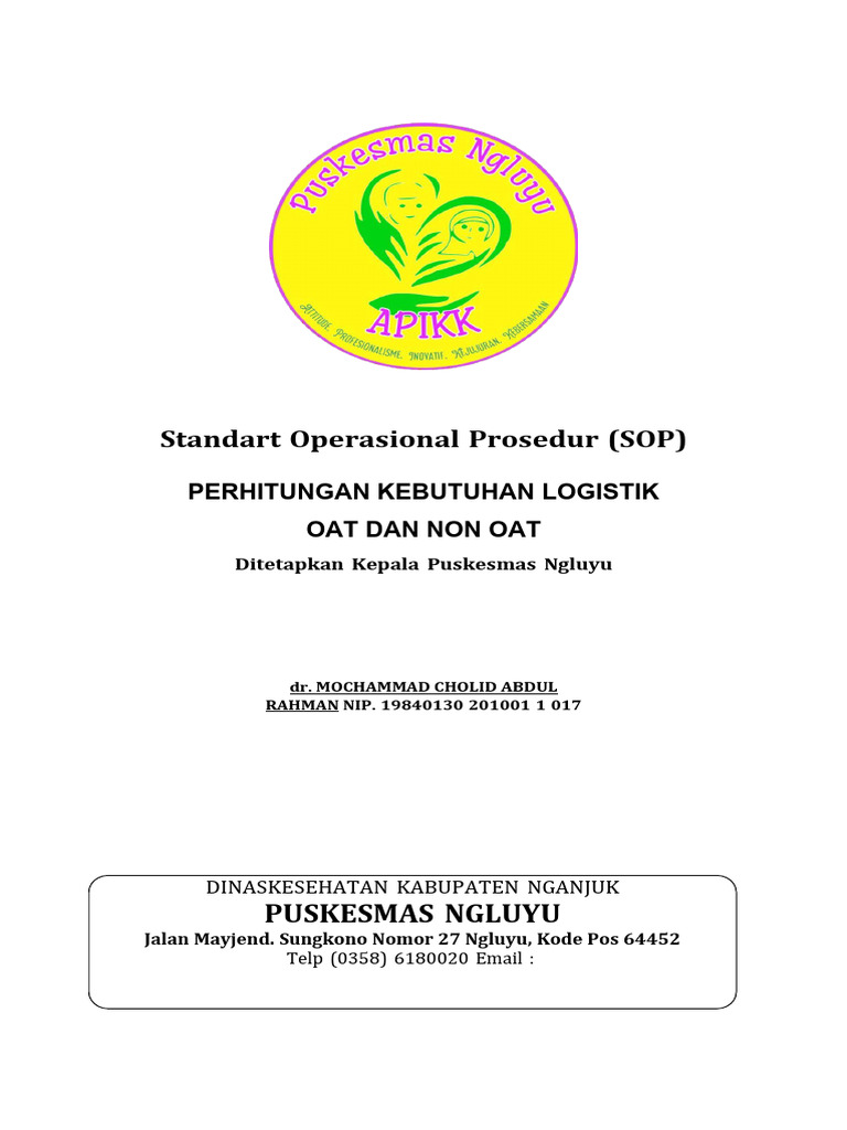 Sop Perhitungan Kebutuhan Oat Dan Non Oat | PDF