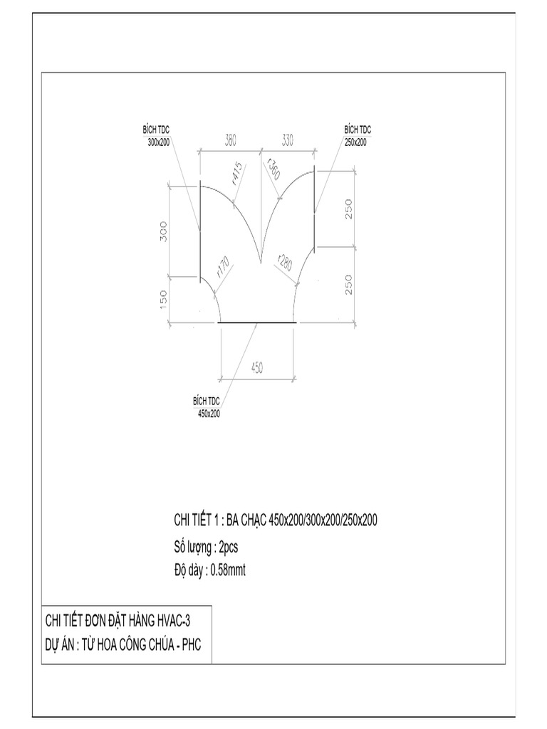 THCC- BẢN VẼ CHẾ TẠO PHỤ KIỆN HVAC-3 | PDF