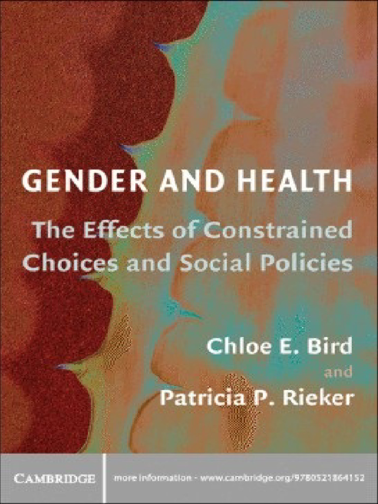 Gender and Health - The Effects of Constrained Choices and Social Policies (PDFDrive) | Download ...