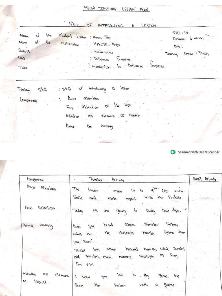 Introduction Skill | PDF