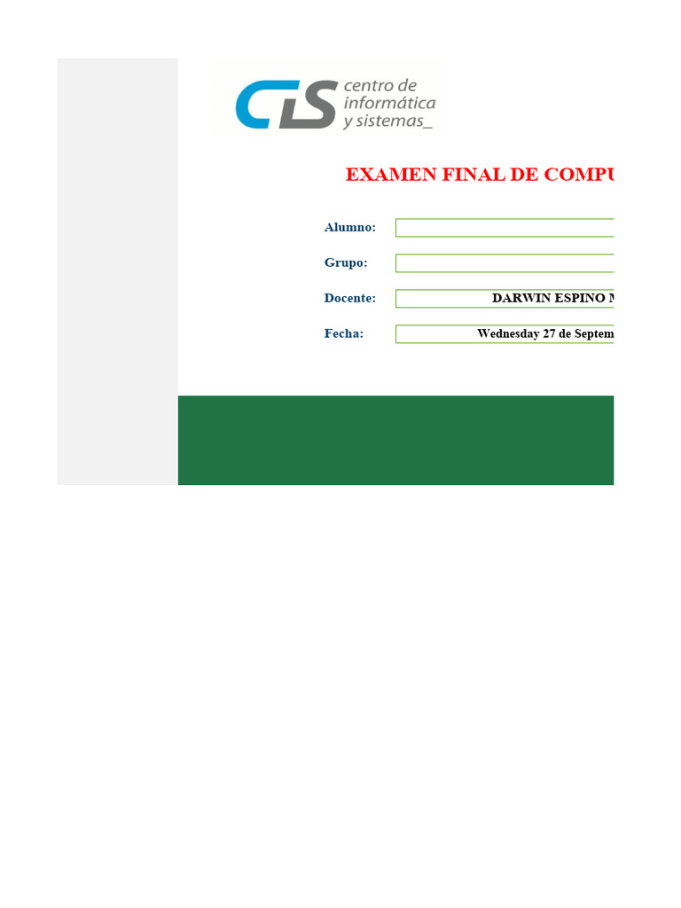 Examen Unidad II c2 .. | PDF | Spss