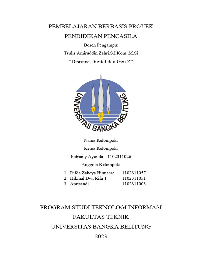 Proyek Proposal PKN | PDF