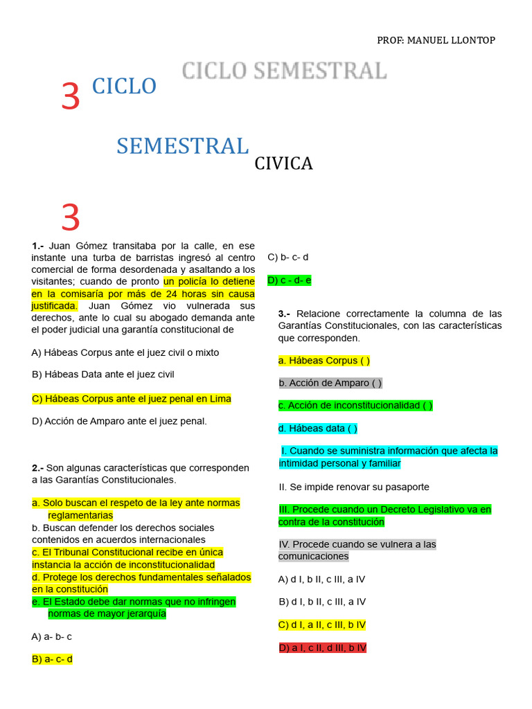 Ejercicios de Clase SM 3 | PDF