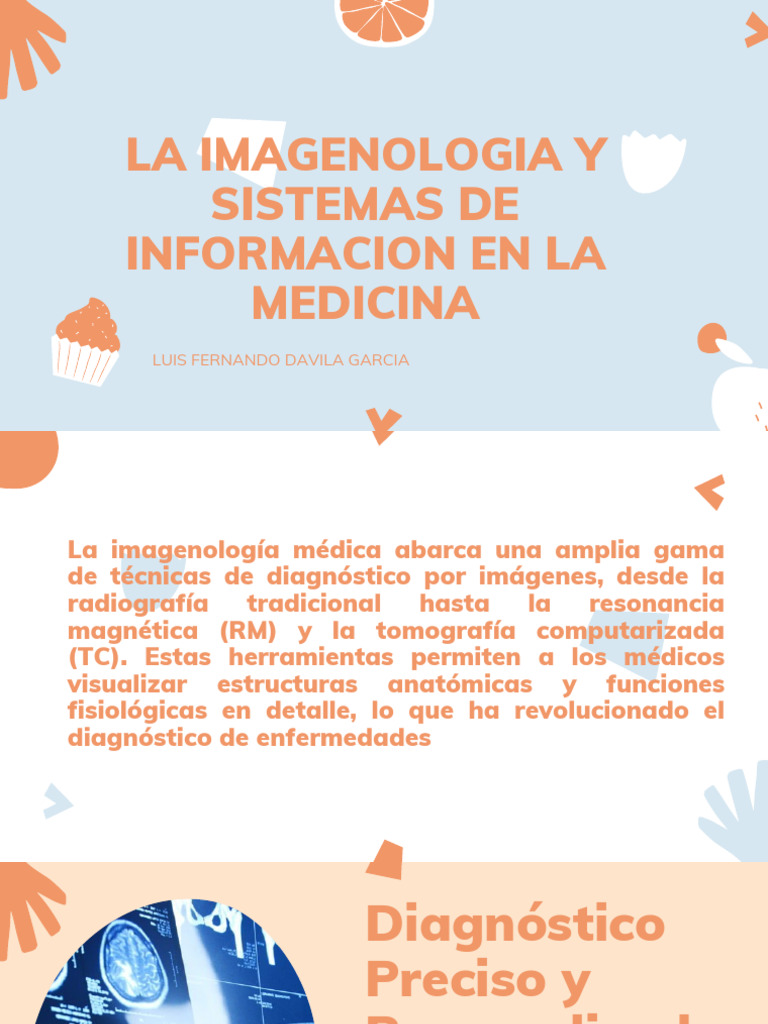 Imagenologia y Sistemas de Informacion en La Medicina | PDF | Imagenes ...