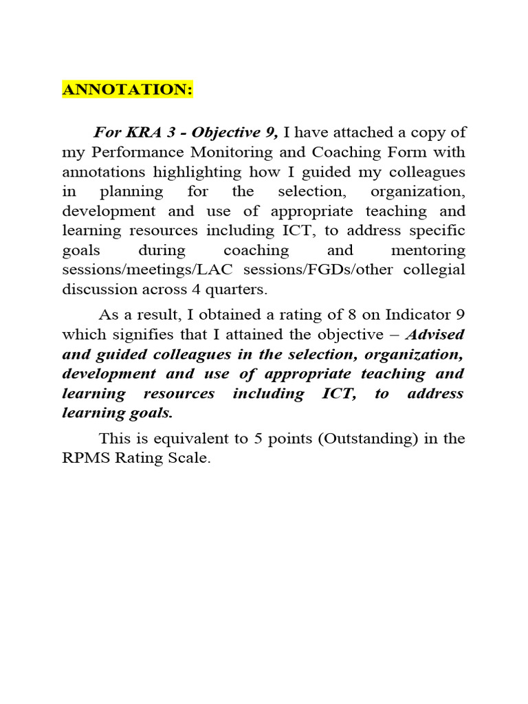 Annotation Kra3 Obj9 | PDF