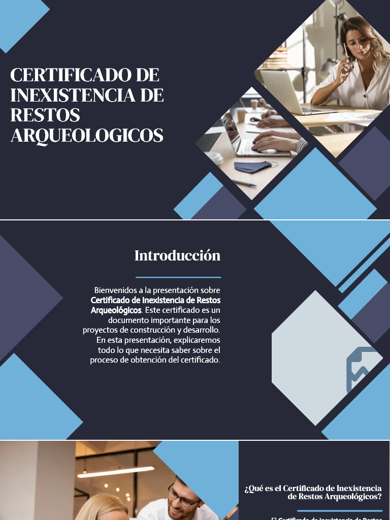 Wepik Certificado de Inexistencia de Restos Arqueologicos | PDF