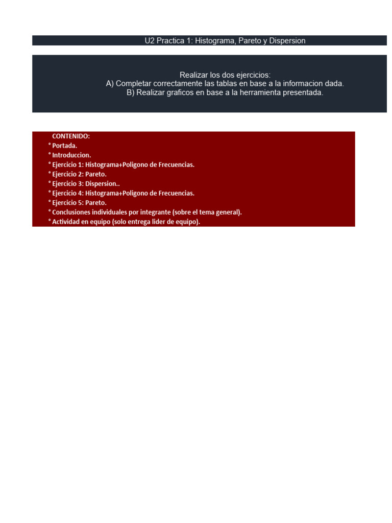 U2 Practica 1 | PDF | Muestreo (Estadísticas) | Estadísticas descriptivas