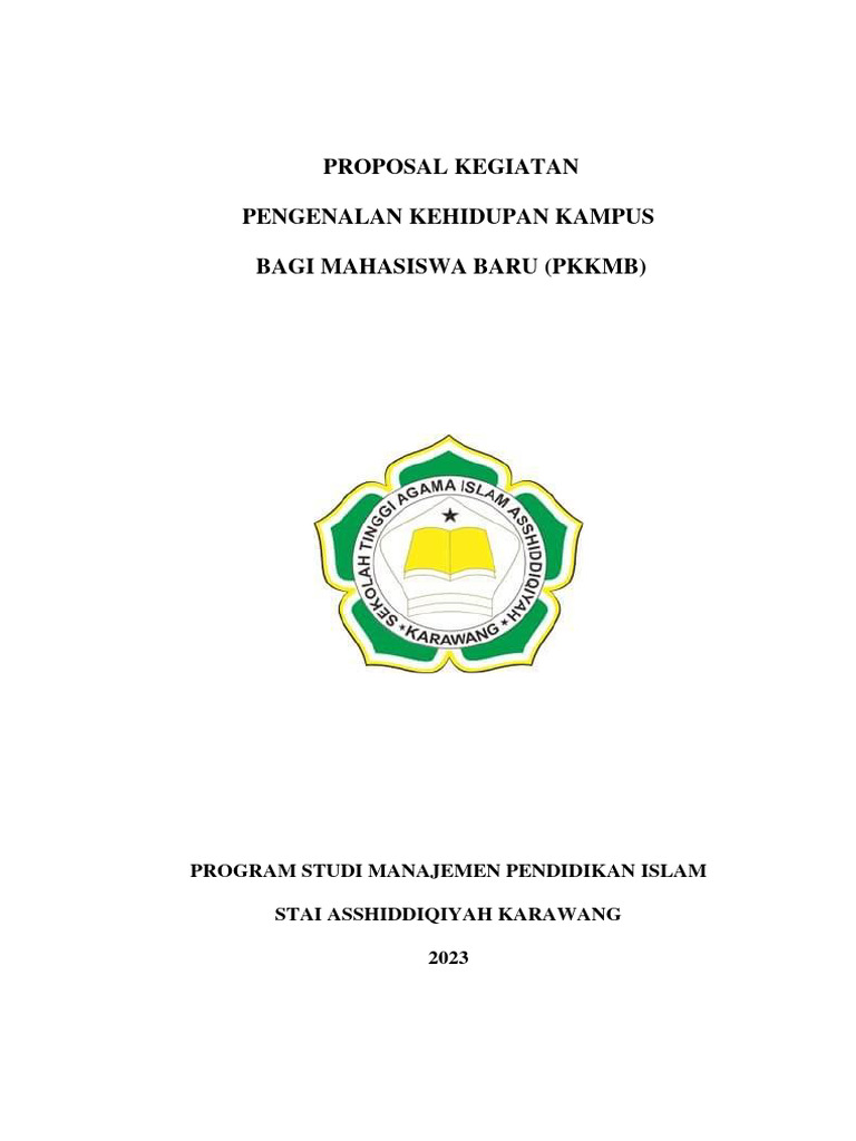 Proposal PKKMB 2023 | PDF