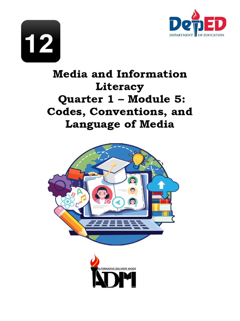 MIL - Q1 - M5 - Codes, Convention and Language in Media | PDF