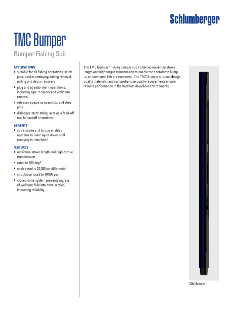 TMC Bumper Sub Ps | PDF