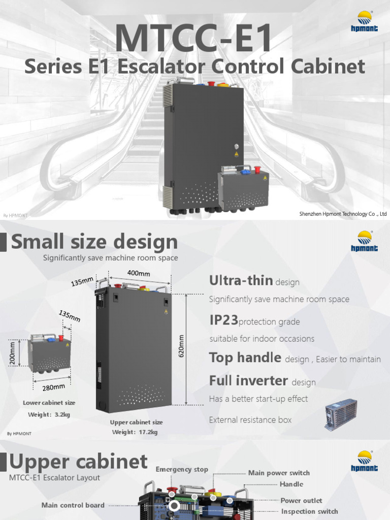 Escalator Control Panel MTCC-E1 | PDF | Switch | Escalator