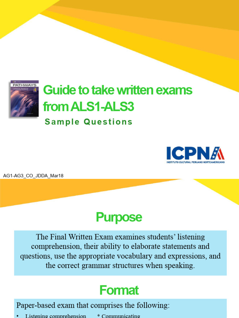 ALS1-ALS3 Exam Sample Questions | PDF