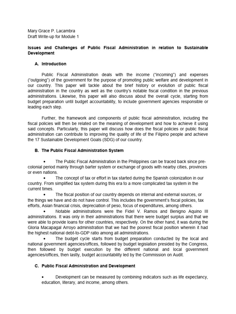 (PPA3) Draft Module 1 | PDF | Economies