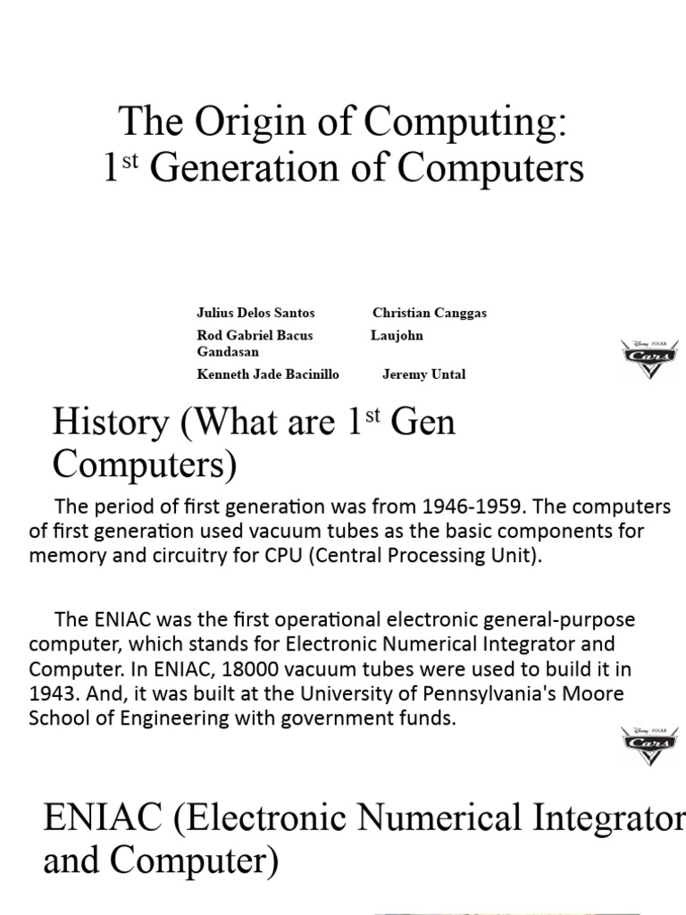 The Origin of Computing | PDF | Electrical Engineering | Electronics