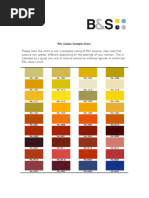 Ral Colour Card | PDF