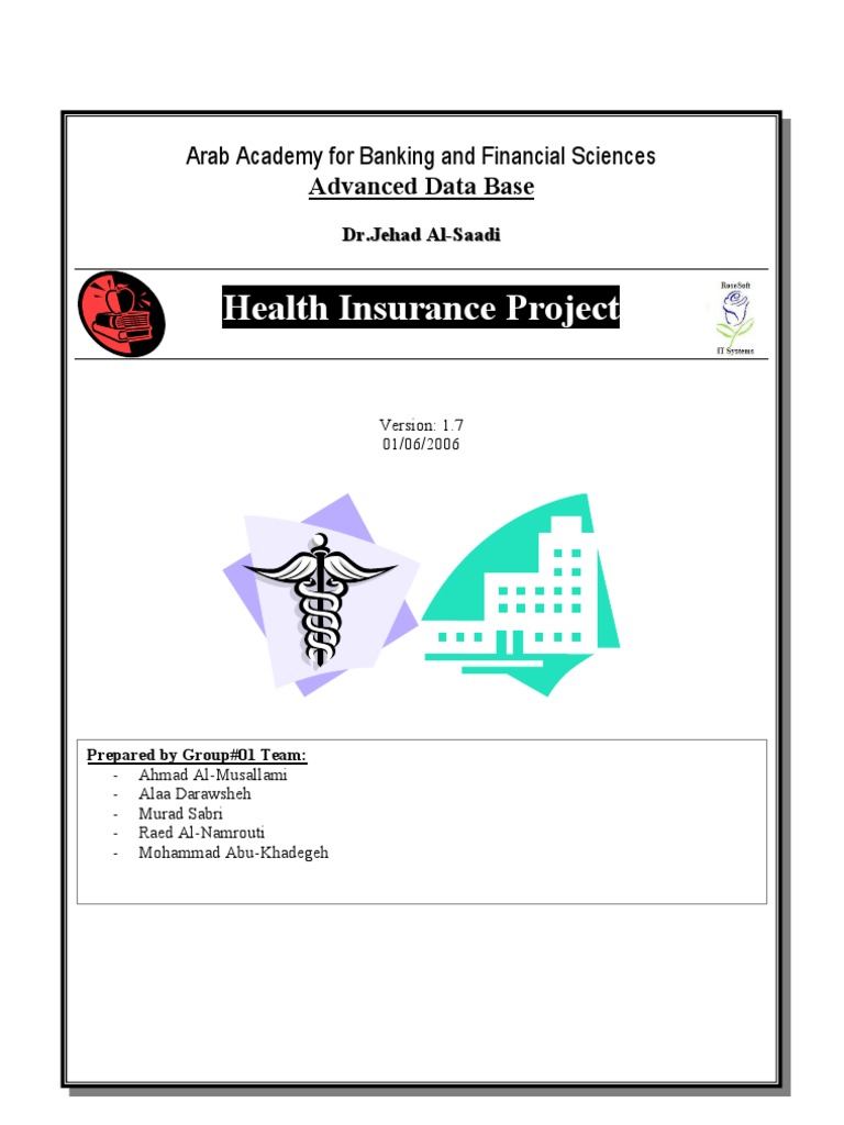 Health Insurance Study DB Project | PDF | Patient | Insurance