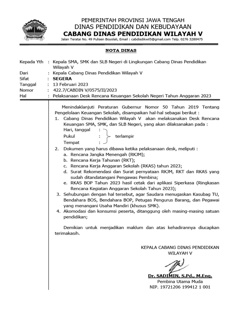 ND Desk RKS 2023 | PDF