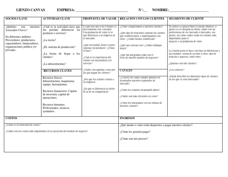 Ejemplo 2 - Canvas Explicado | PDF
