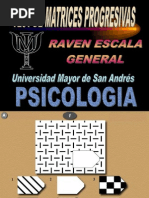 Protocolo de Prueba de Raven Escala Coloreada | PDF