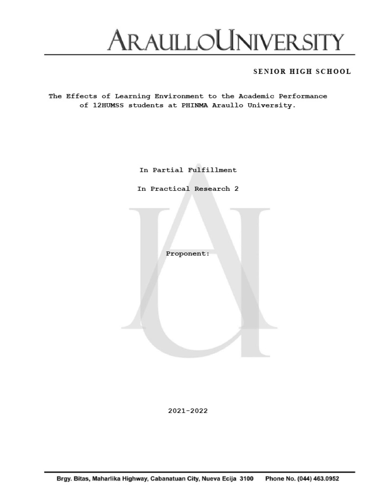 Practical Research | PDF