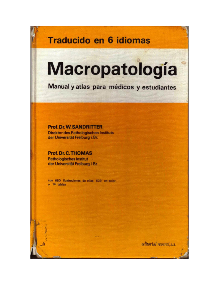 Sandritter - Macropatología | PDF