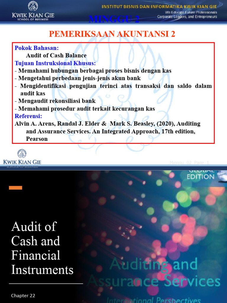 PPT Audit2 Audit of Cash | PDF | Business | Finance & Money Management