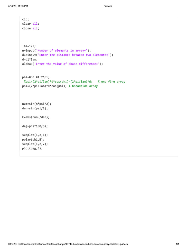Broadside Antenna | PDF