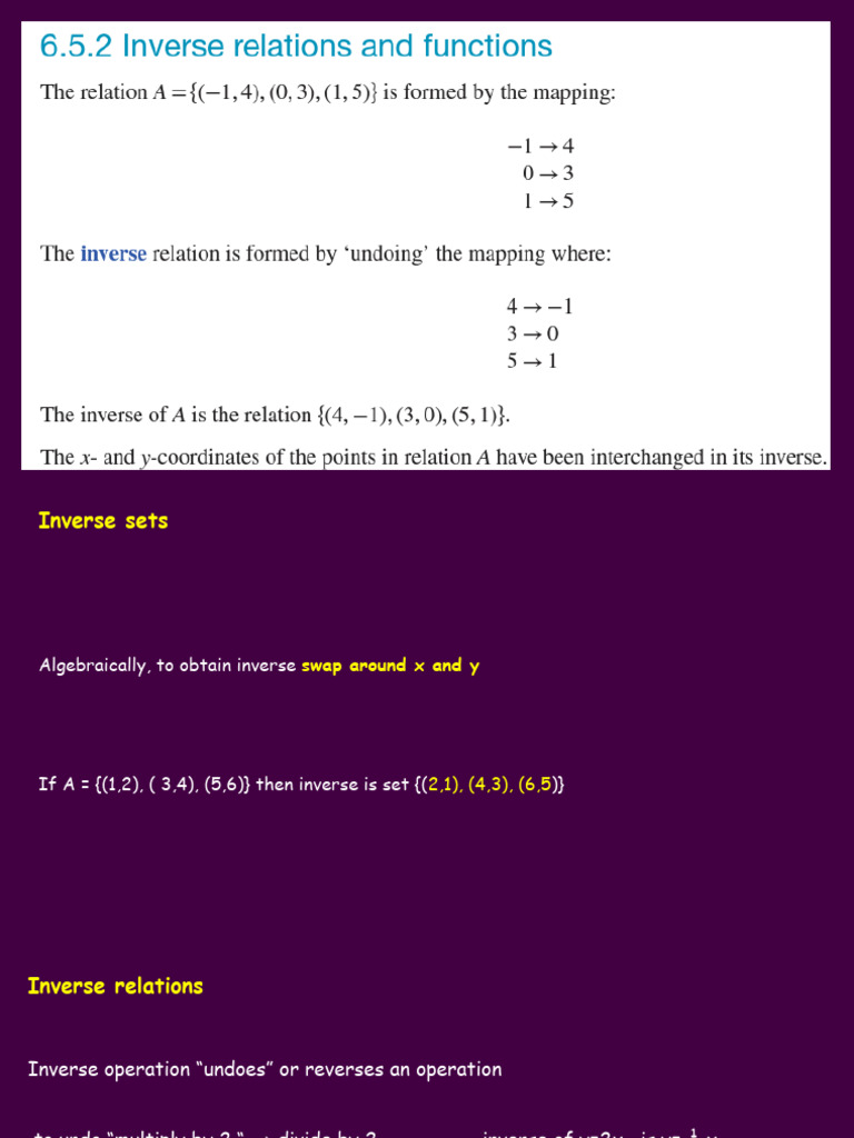 Inverse Functions | PDF