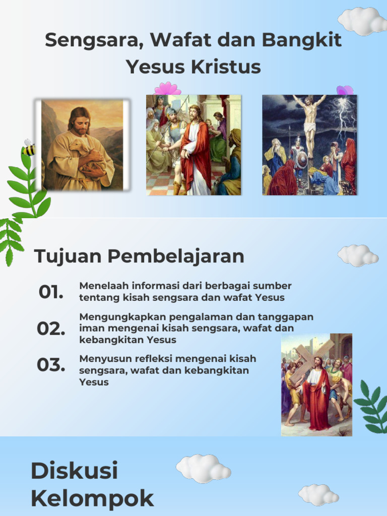 Sengsara, Wafat Dan Bangkit Yesus | PDF
