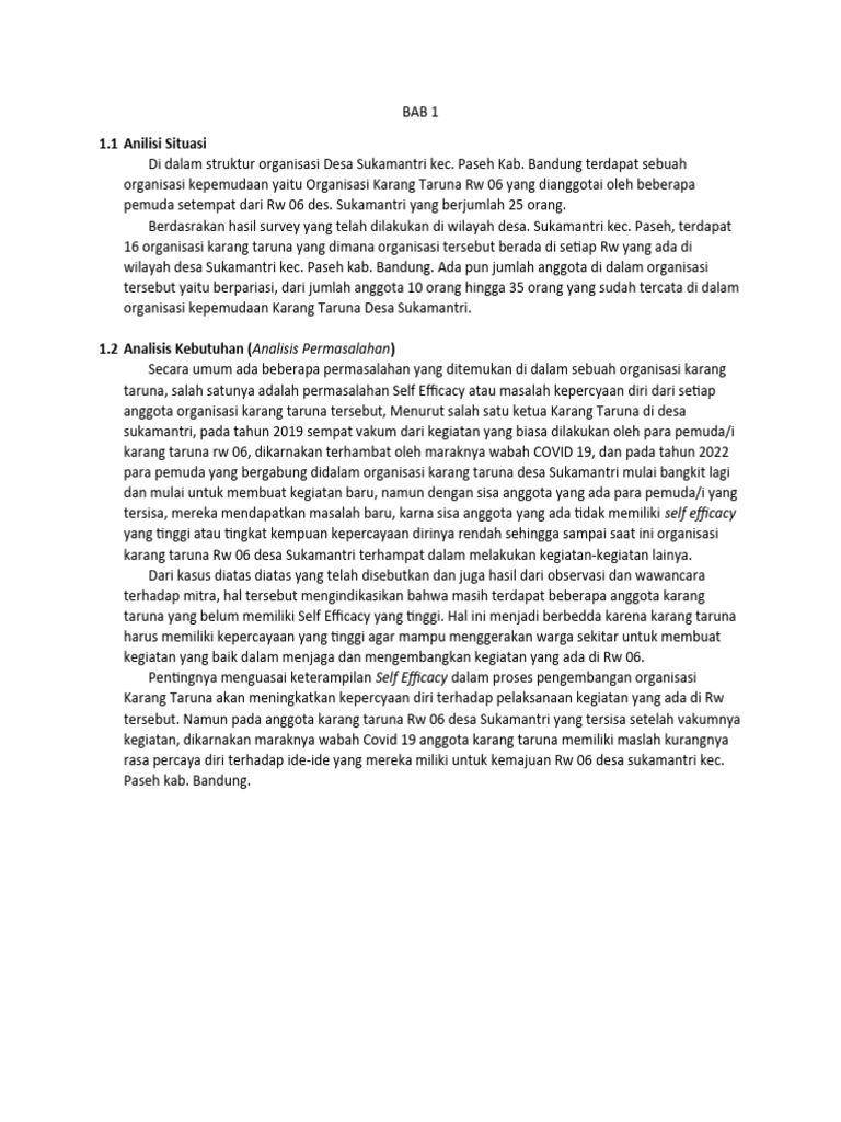 BAB 1 MSDM Pahmi | PDF